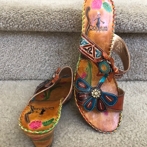 conkeys | Shoes | Conkys Leather Crafted Sandals | Poshmark